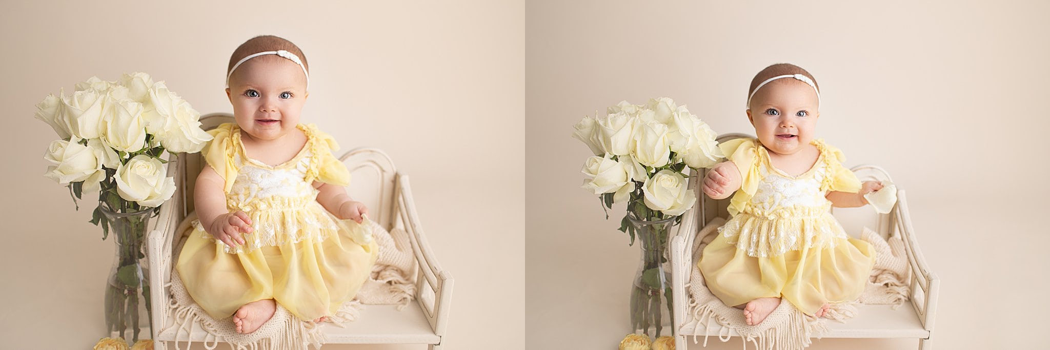 South Jersey Baby Girl Studio Session | Ally Kimpton Photography