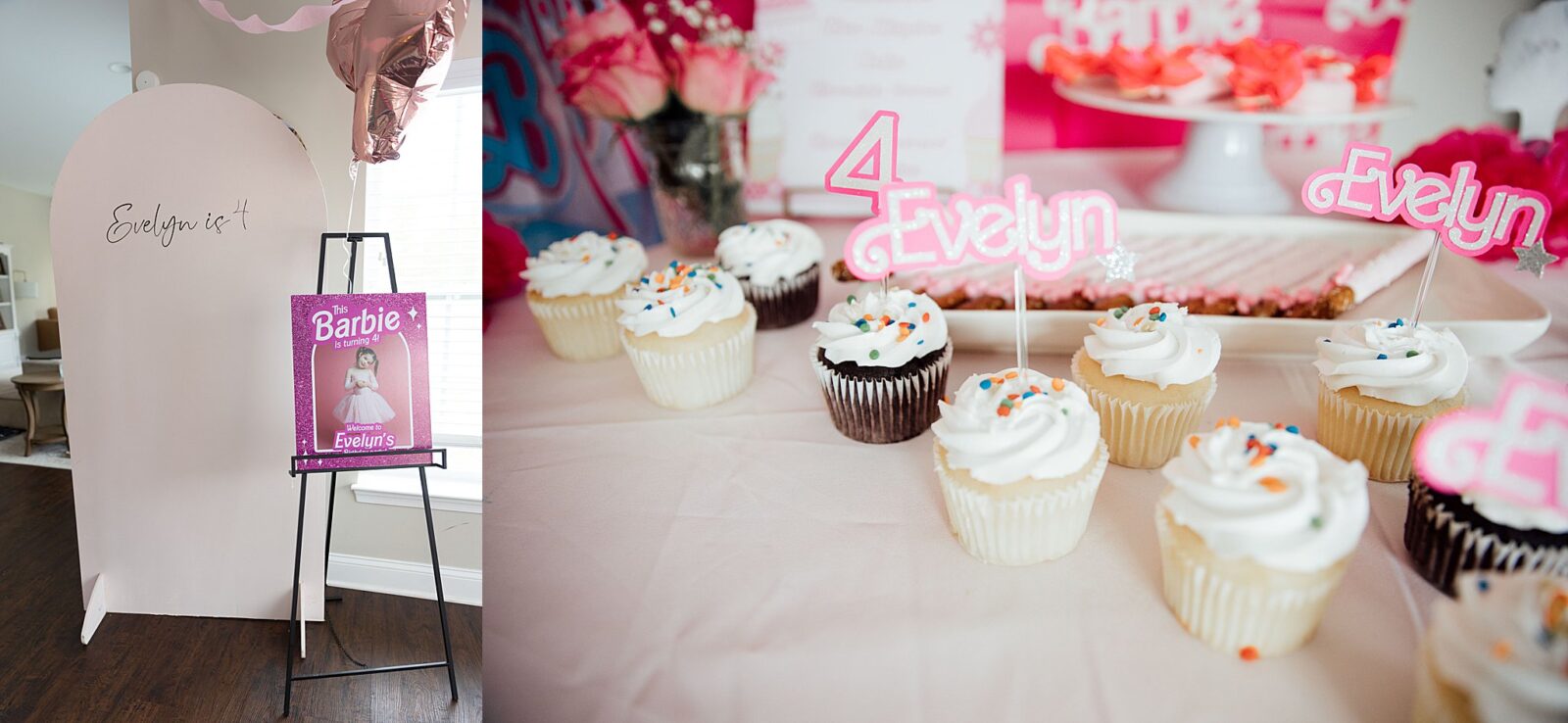 Barbie Birthday Pool Party | Ally Kimpton Photography